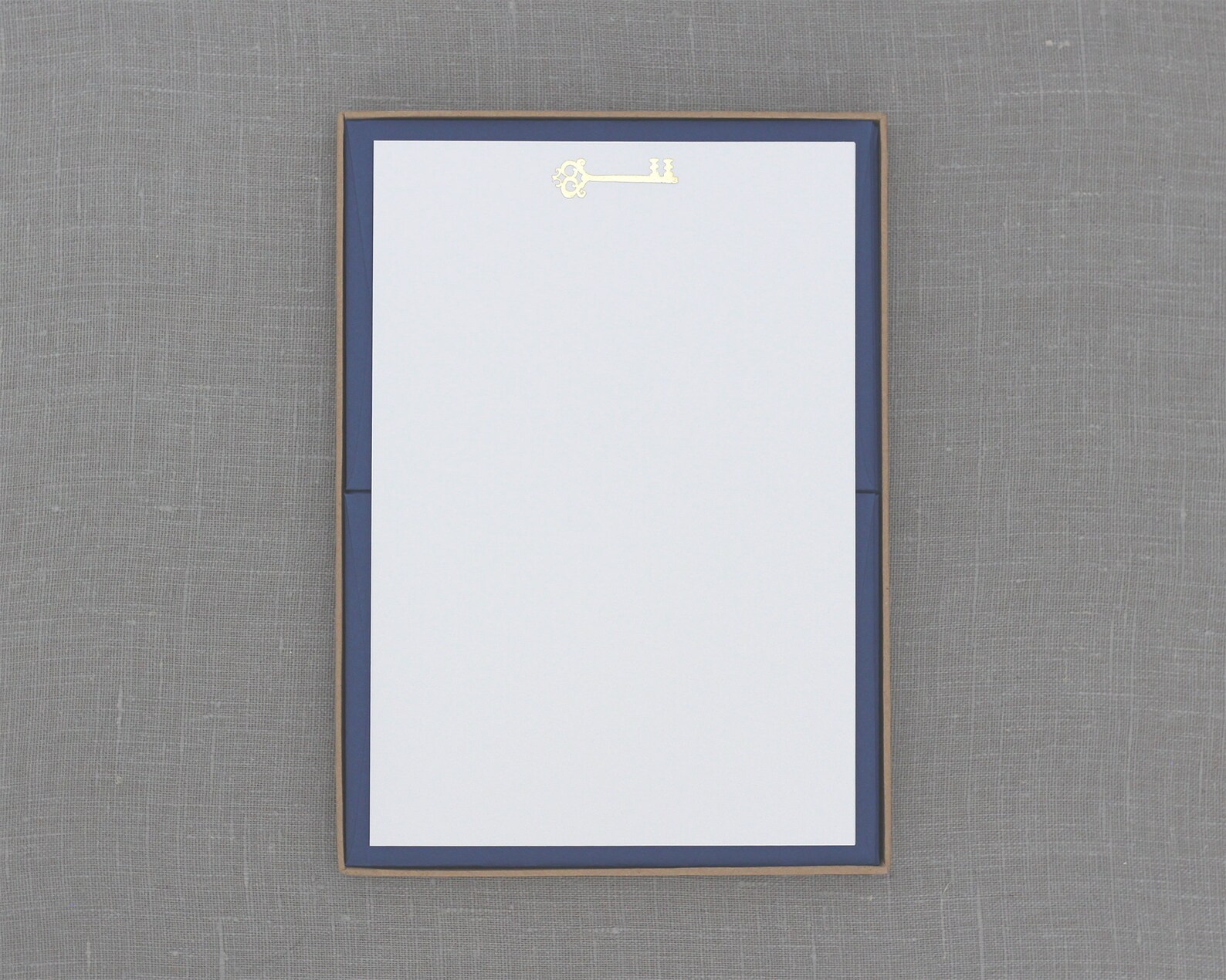 Gold Foil Writing Paper Set Key Motif - Etsy