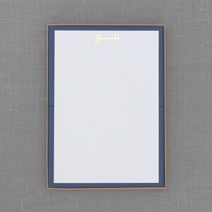 Gold Foil Writing Paper Set Key Motif - Etsy