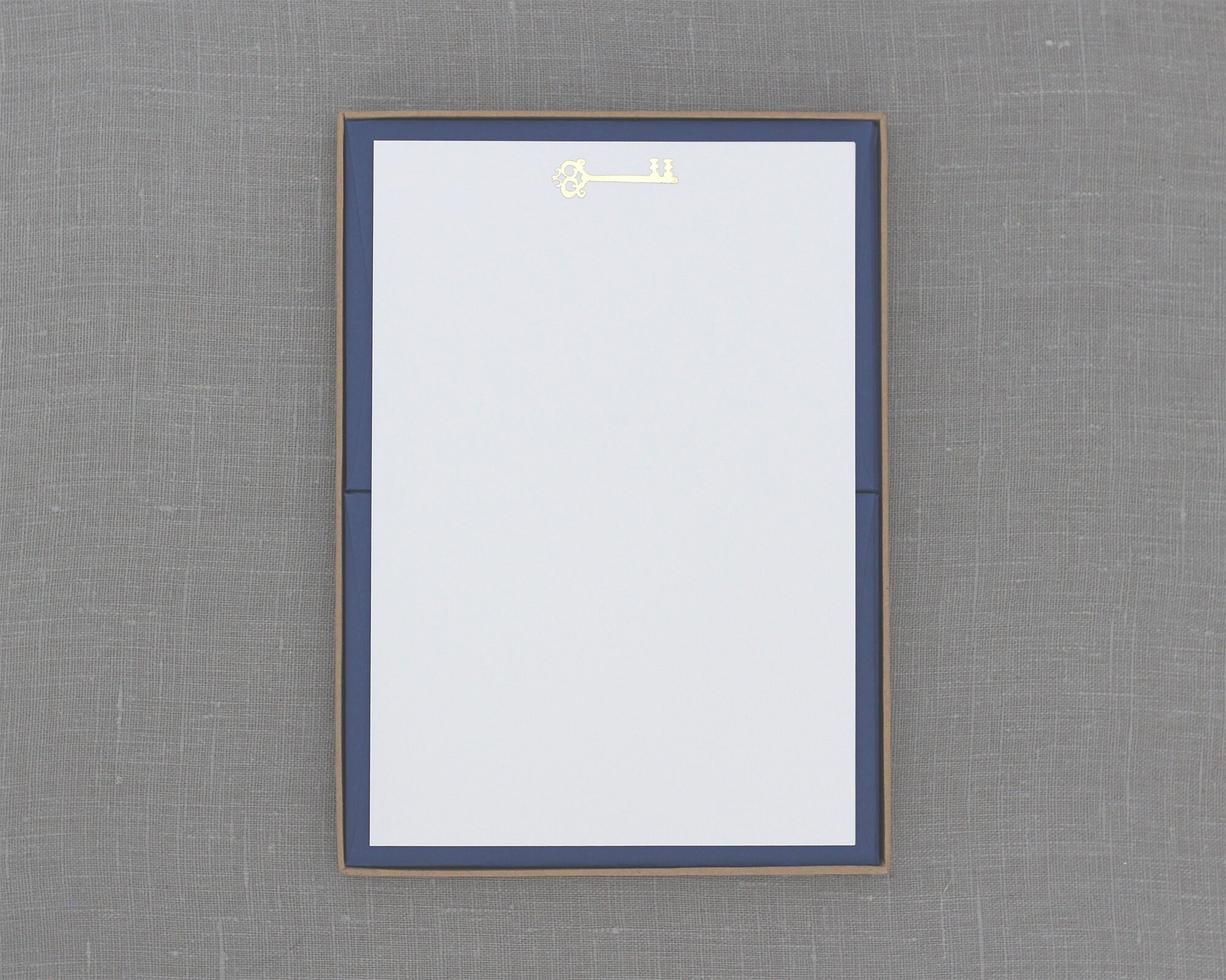 Gold Foil Writing Paper Set Key Motif - Etsy