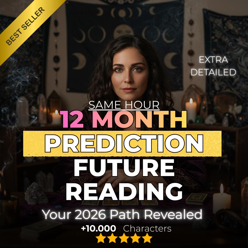 12 Month Future Prediction 2026 | No Tools Psychic Reading ...