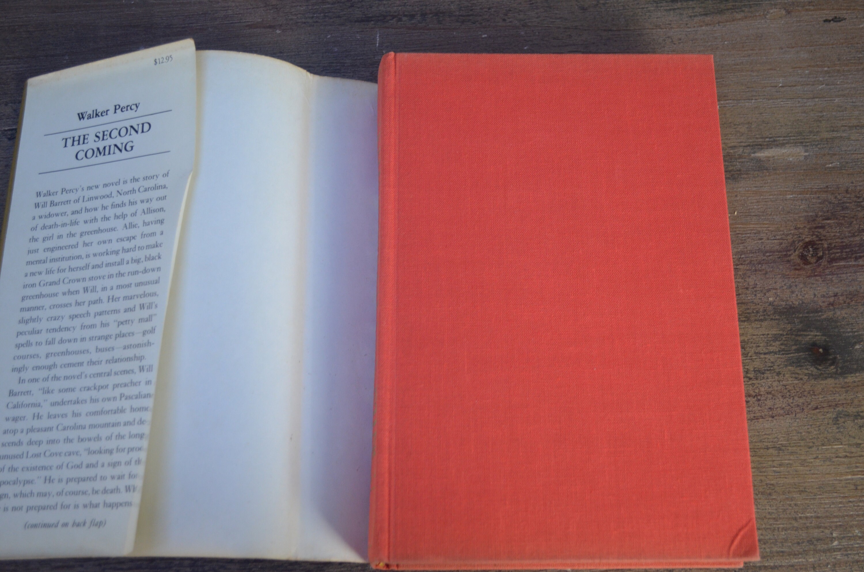 The Second Coming, Walker Percy, Farrar, Straus, Giroux, 1980, First ...