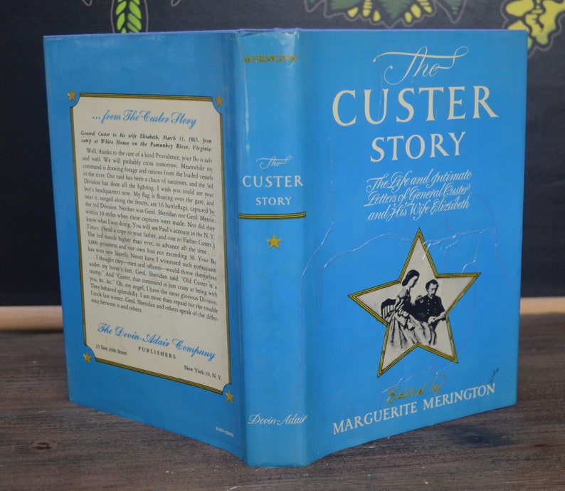 The Custer Story Book: Life & Letters, 1950 Edition - Etsy