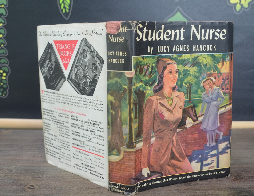 Student Nurse, by Lucy Agnes Hancock, the Blakiston Company, Triangle ...