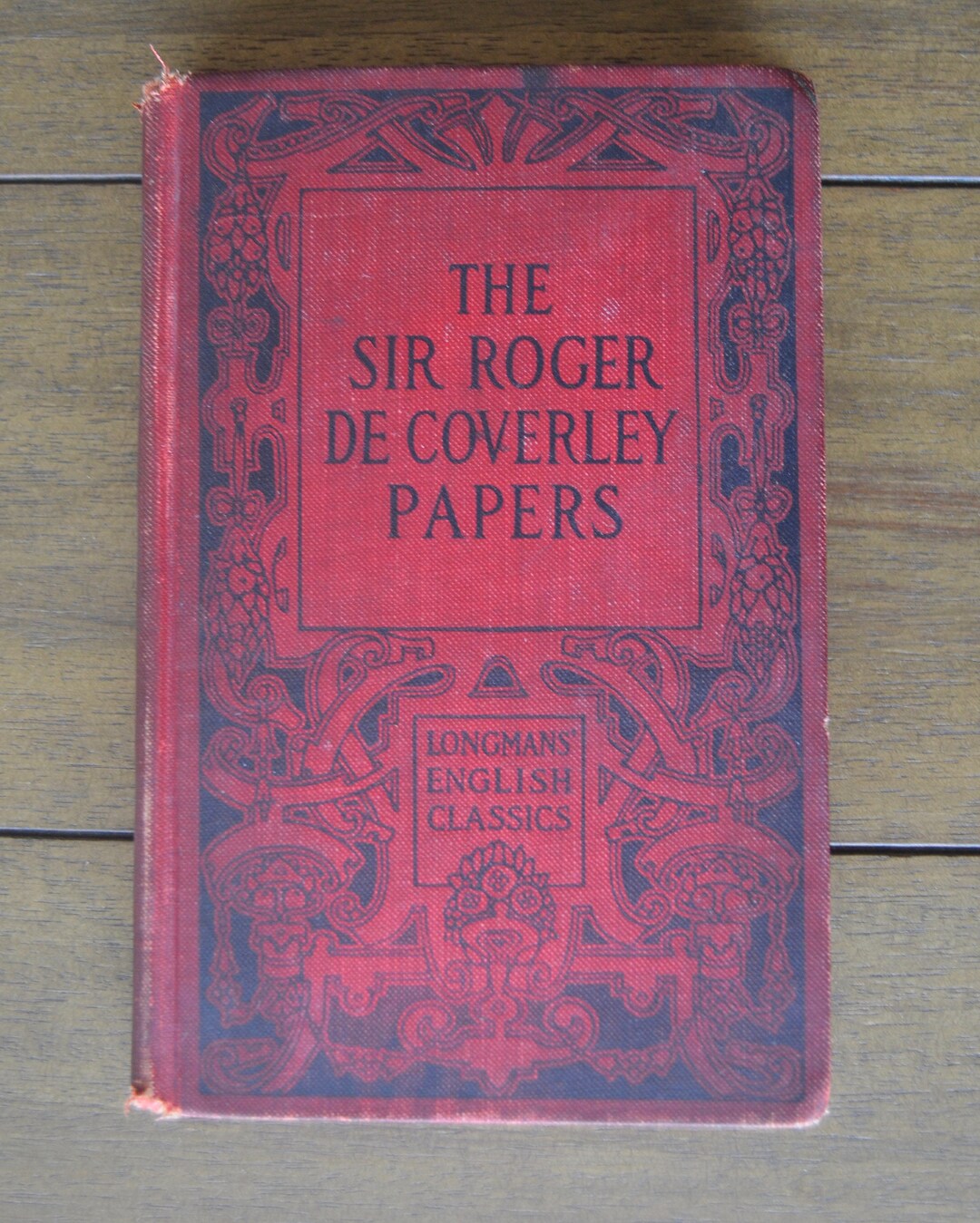 Vintage School Textbook -- the Sir Roger De Coverley Papers, Longman's ...