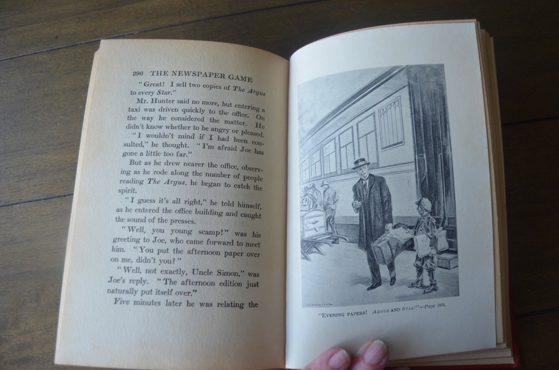 The Newspaper Game: How It Was Successfully Played by Two - Etsy