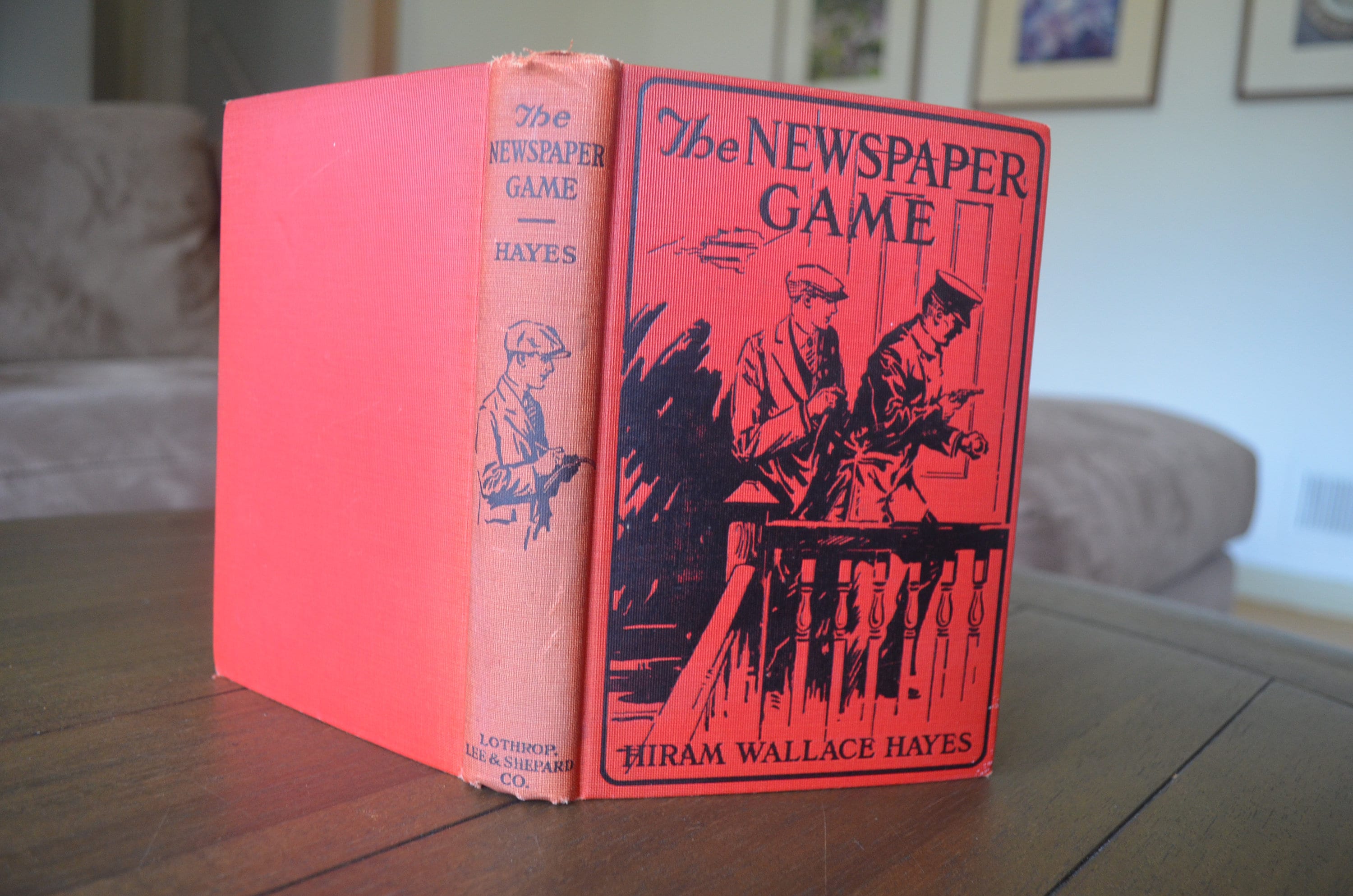 The Newspaper Game: How It Was Successfully Played by Two - Etsy