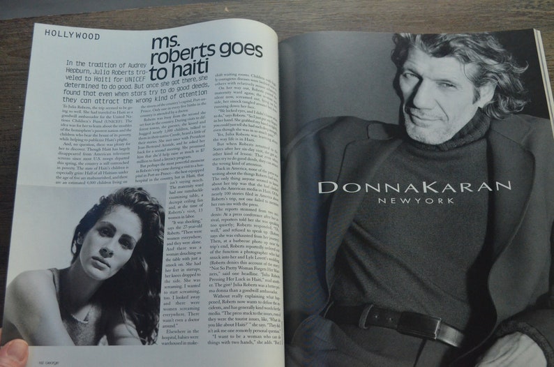 George Magazine, Inaugural Issue, 1 Cindy Crawford, October/november ...