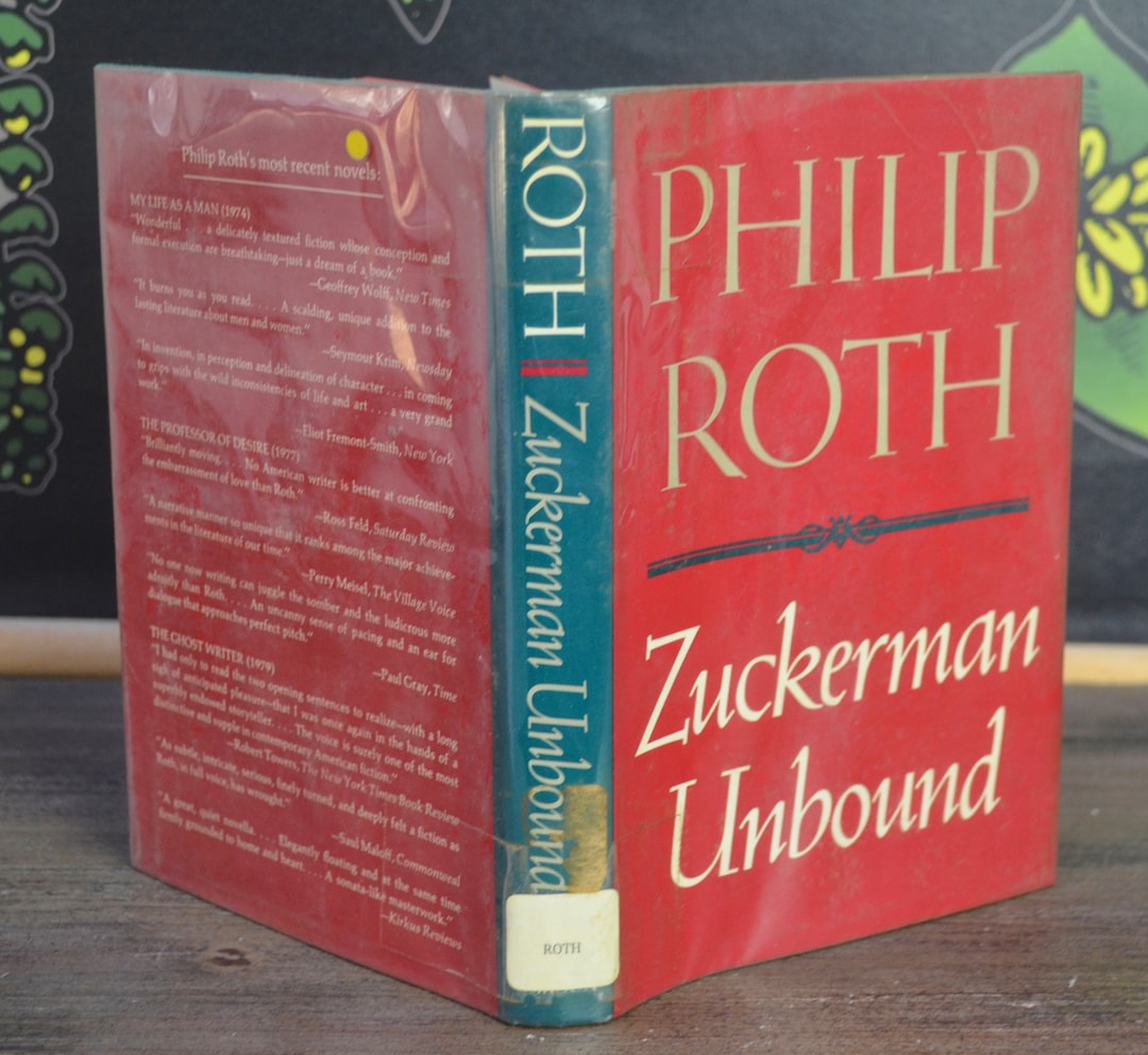 Zuckerman Unbound, Philip Roth, Farrar, Straus and Giroux, 1981, First ...