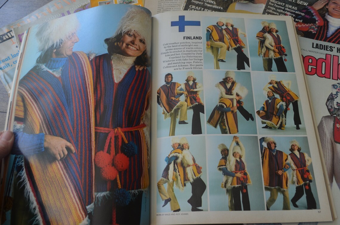 Eight Sewing Magazines From the 1970s Needle and Craft - Etsy
