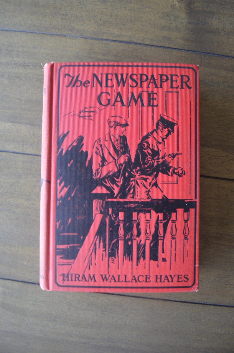 The Newspaper Game: How It Was Successfully Played by Two - Etsy