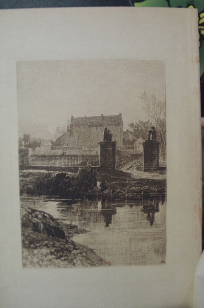 1893 Five Antique Etchings From Unbound Book St. - Etsy