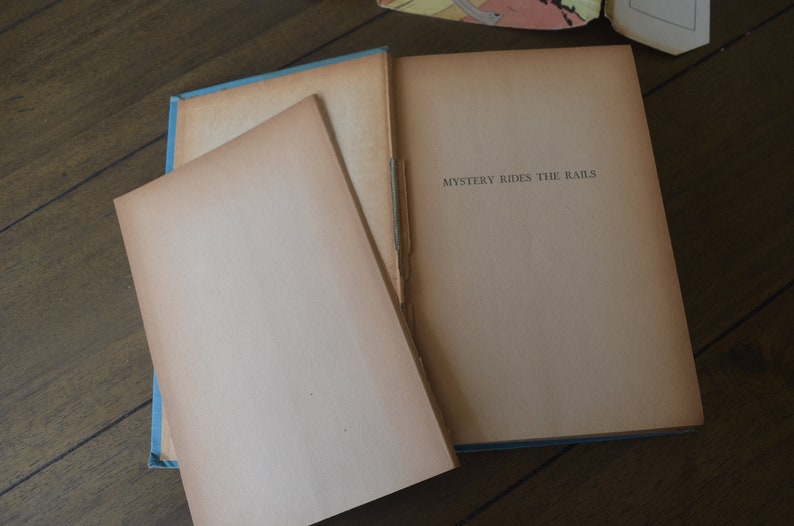 Mystery Rides the Rails by Gilbert A. Lathrop Goldsmith - Etsy