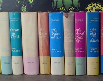 The Story of Civilization, by Will and Ariel Durant, You Choose the ...