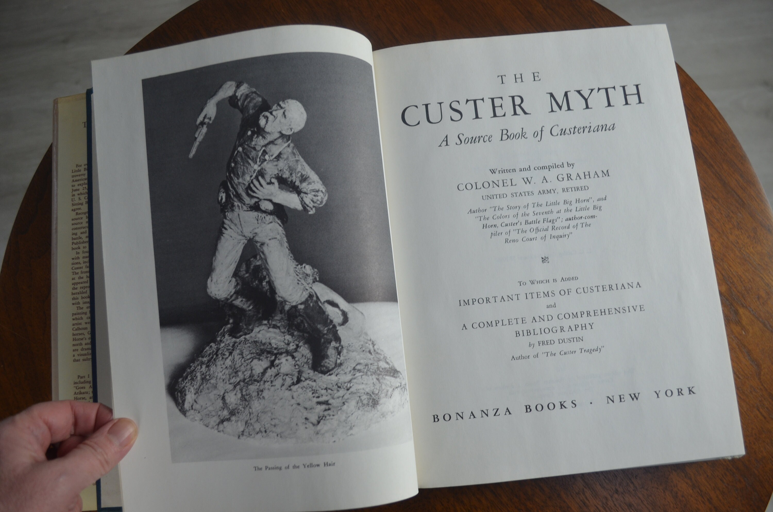 The Custer Myth, A Source Book of Custeriana, Colonel W. A. Graham ...