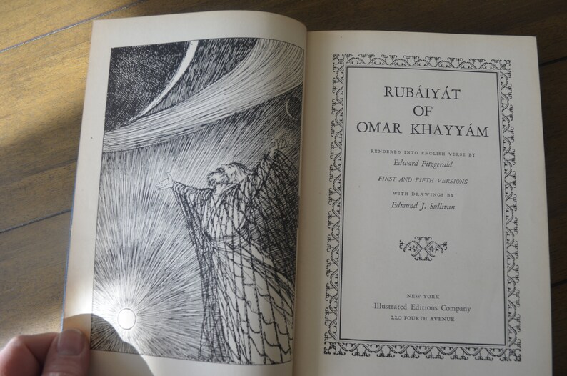 Rubaiyat of Omar Khayyam, Translated by Edward Fitzgerald, Illustrated ...