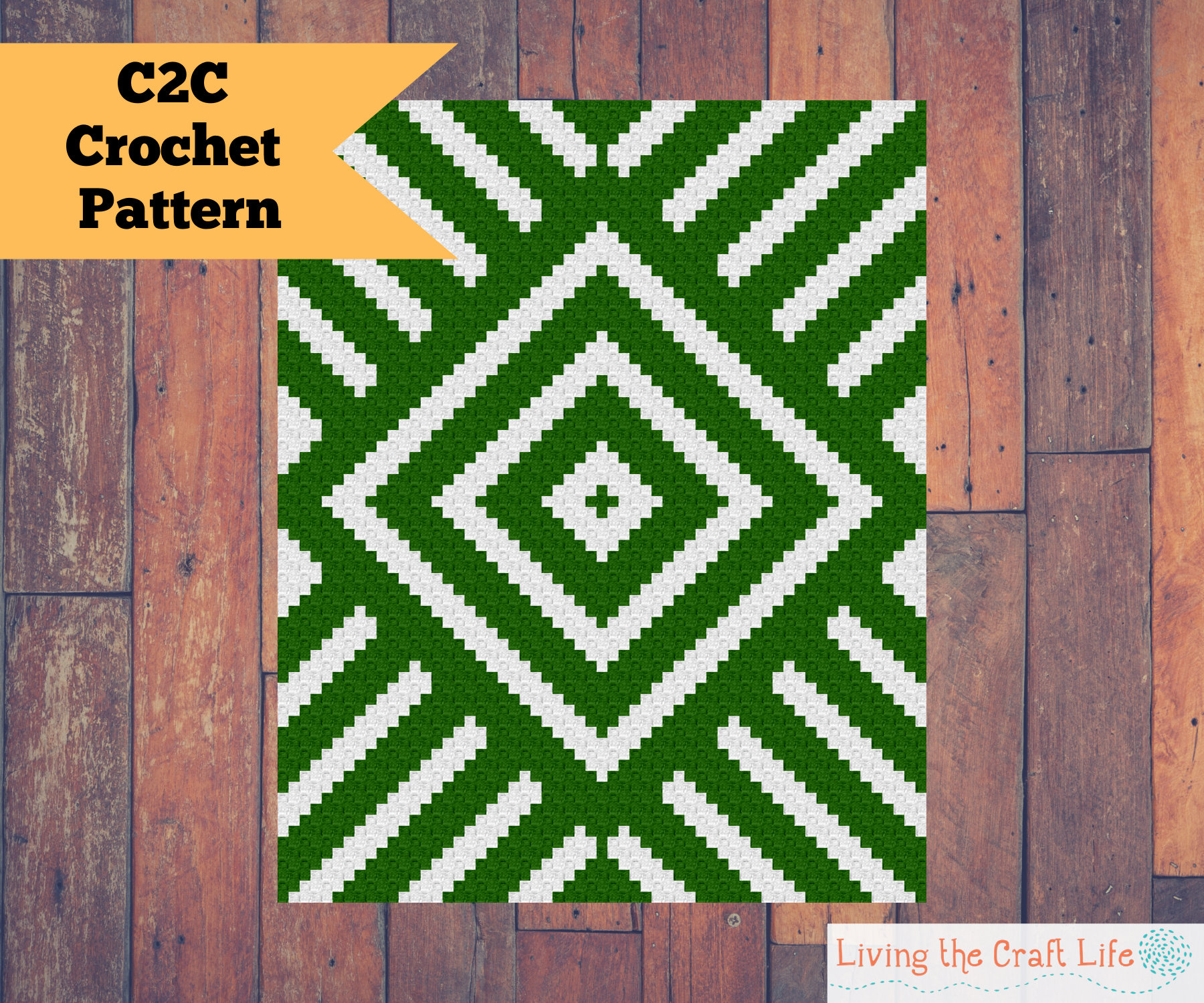 Boxed up C2C Blanket Corner to Corner Graphghan Written - Etsy