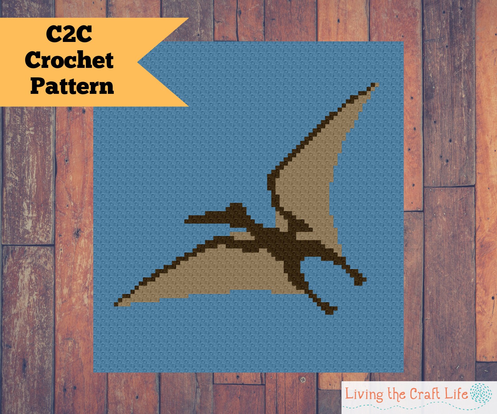 PATTERN BUNDLE - Dinosaur C2C Blankets - Corner to Corner - Graphghan ...