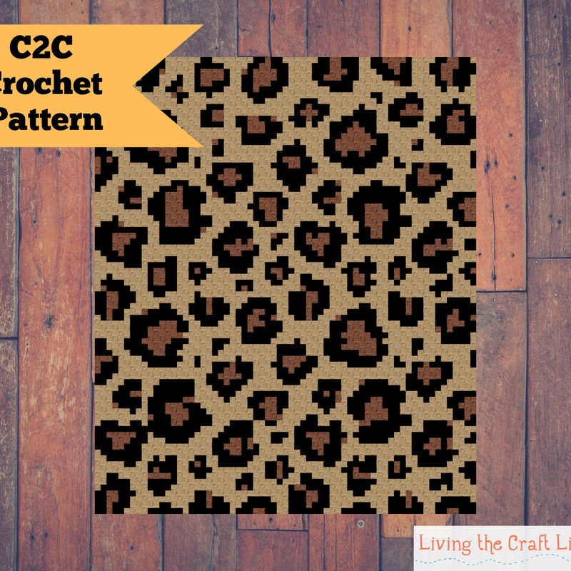 Leopard Print Blanket Craft - Etsy UK