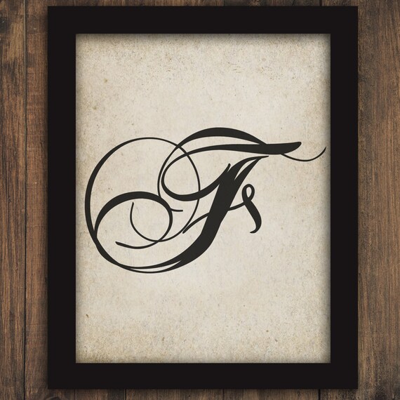 Fancy Letter F Font