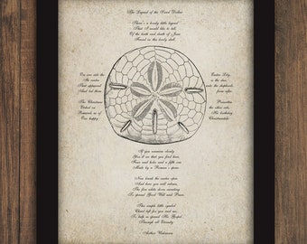 Sand Dollar Legend - Etsy