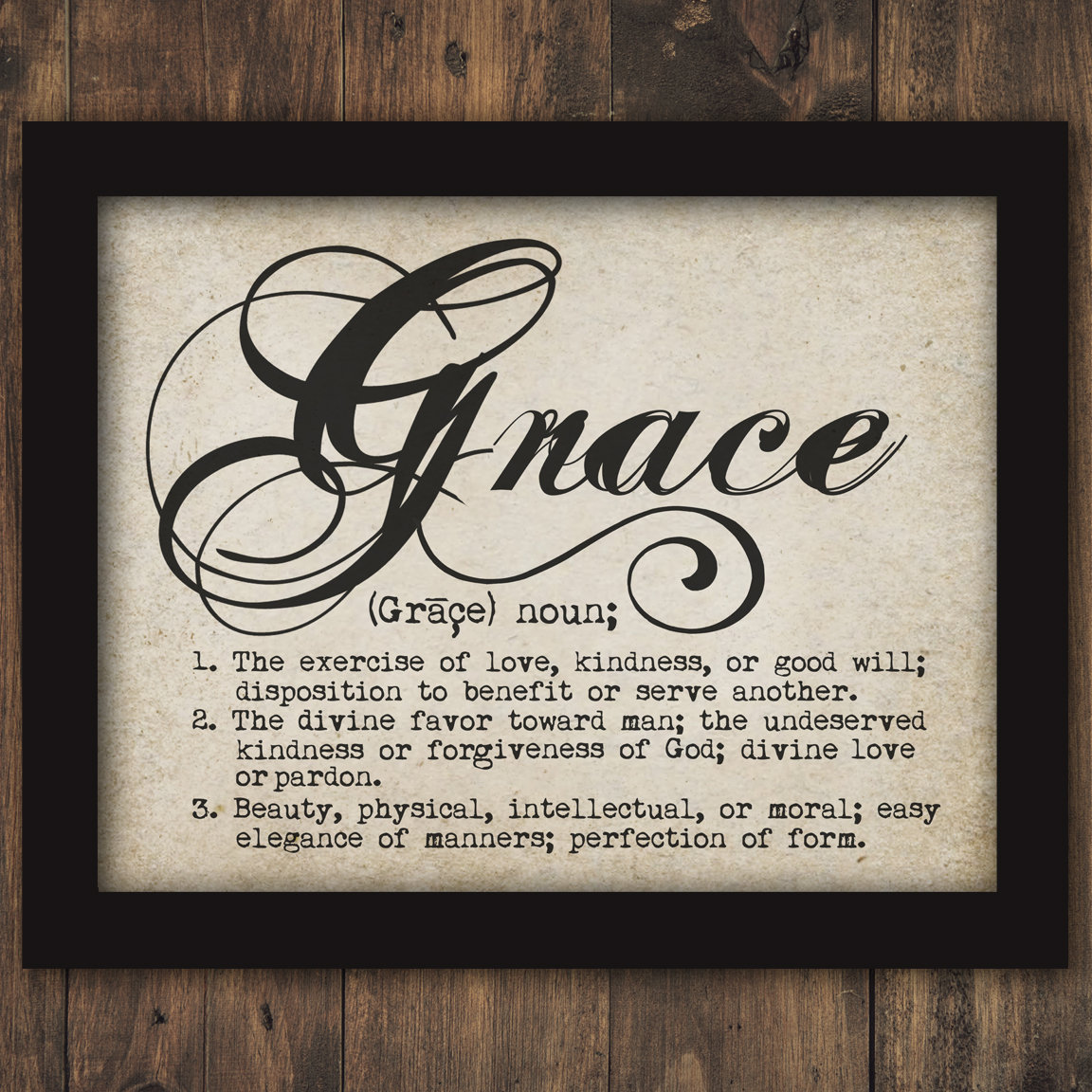 Grace Word Art