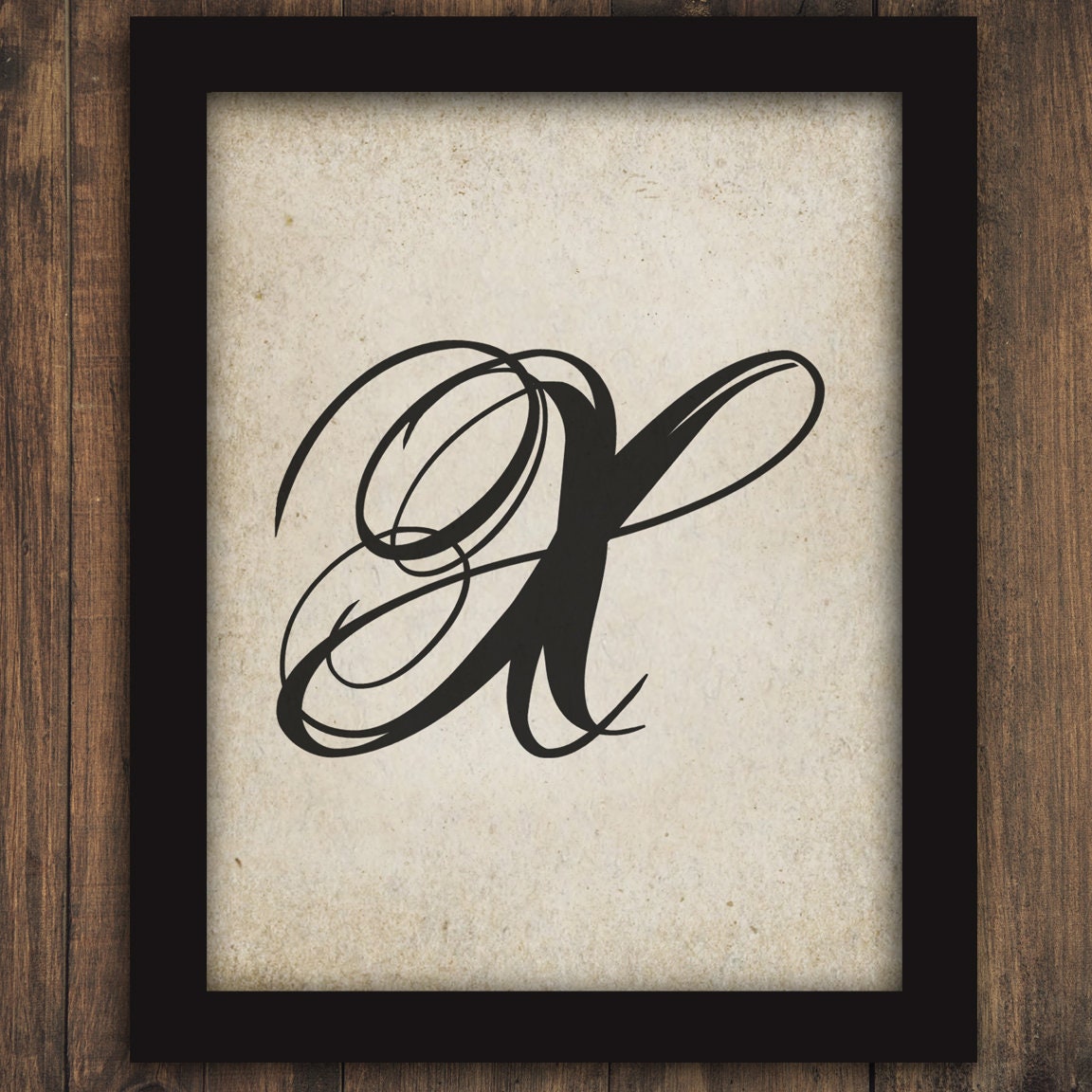 MONOGRAM Fancy Calligraphy Letter or Initial W Text Typography | Etsy