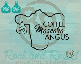 Cow Head Angus Head Silhouette SVG Files, Stencil, Shirt Vector, Shirt ...