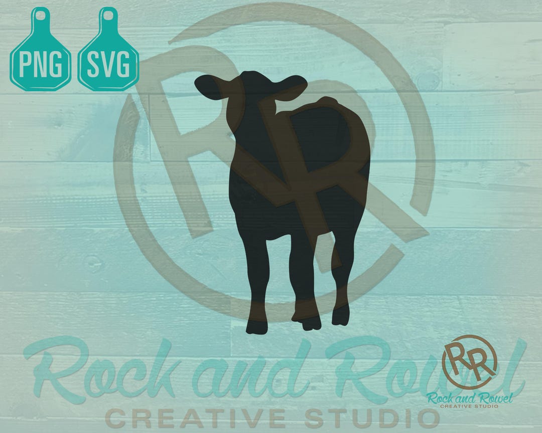 Heifer Silhouette SVG Files | Cattle SVG | Vector | Download Vector ...