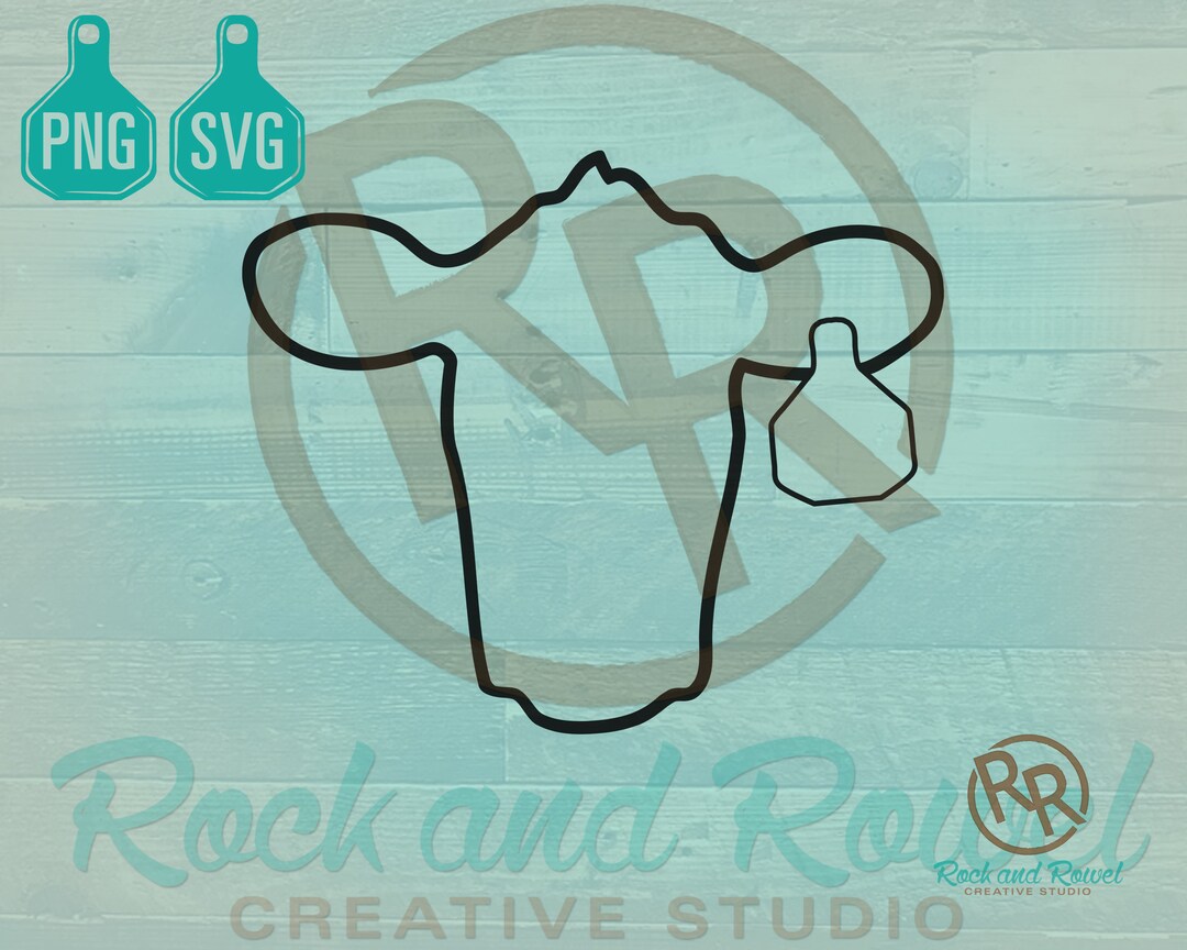 Cow Head Silhouette | Angus Cattle | Silhouette SVG Files, Stencil ...