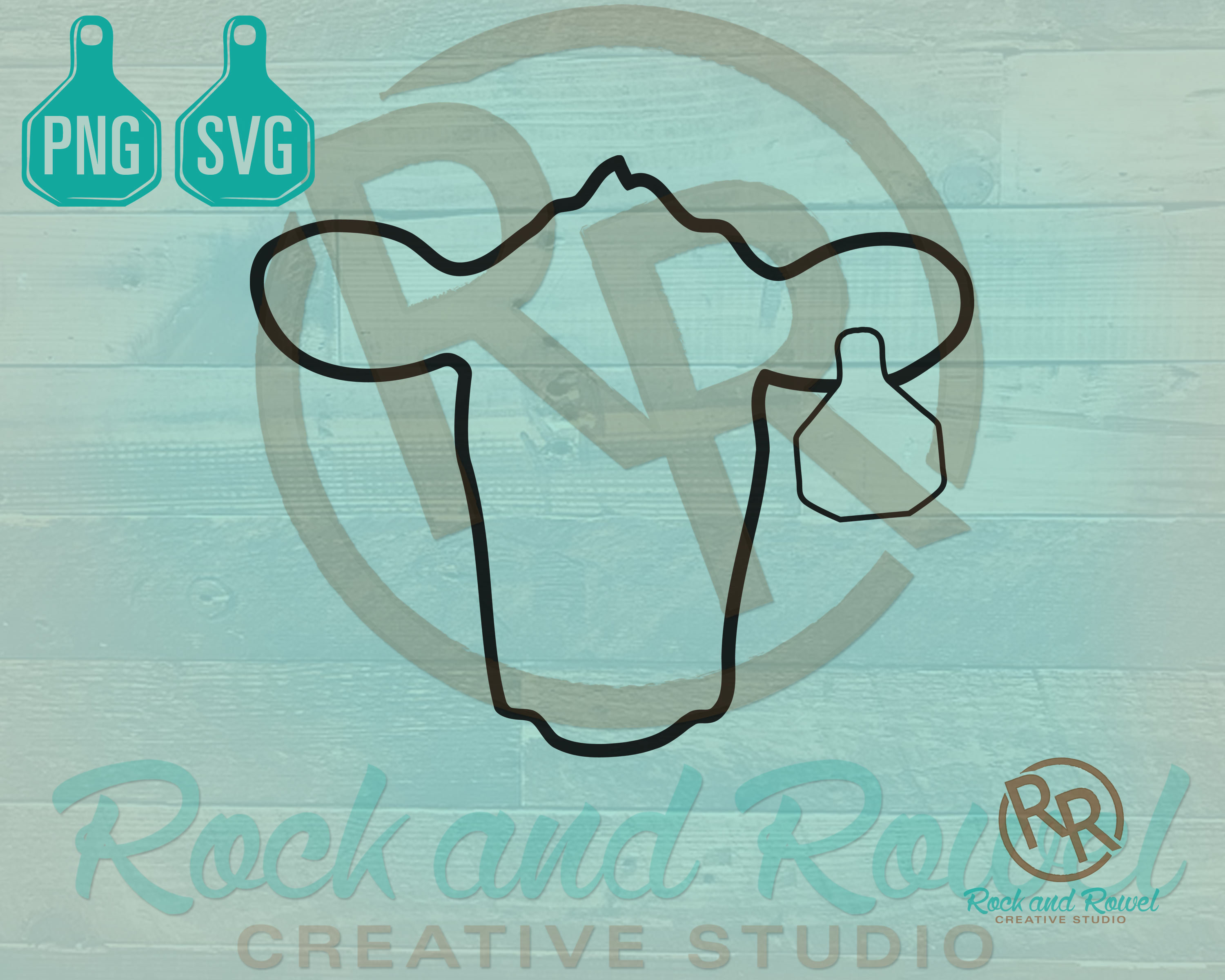 Cow Head Silhouette | Angus Cattle | Silhouette SVG Files, Stencil ...