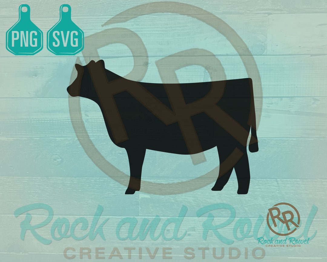Show Heifer Silhouette SVG Files | Cattle SVG | Vector | Download ...