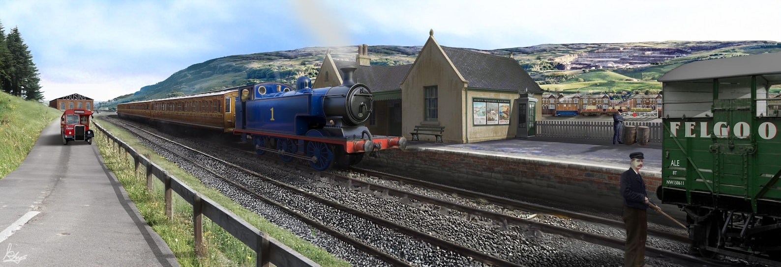 Ffarquhar Station Arrival - Etsy