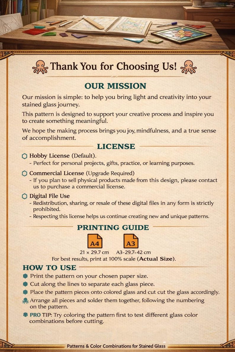 Red Stocking Stained Glass Pattern PDF Winter Suncatcher DIY Digital ...