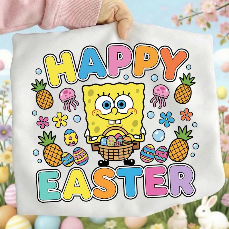Spongebob Happy Easter - Etsy