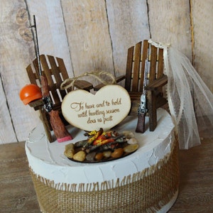 Shot Gun-riffle-hunting-wedding-cake Topper-gun-deer Country ...