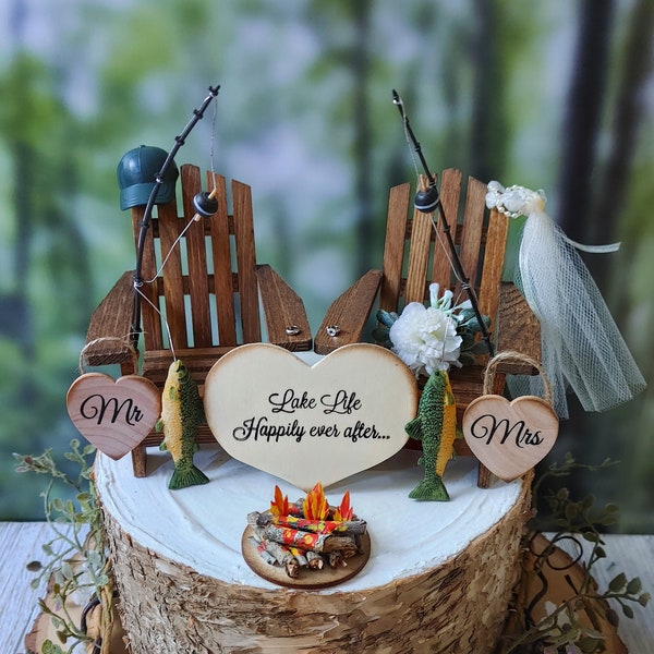 Camping Cake Topper - Etsy