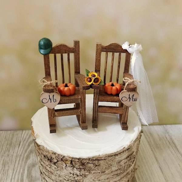 Rocking Chair Cake Topper - Etsy