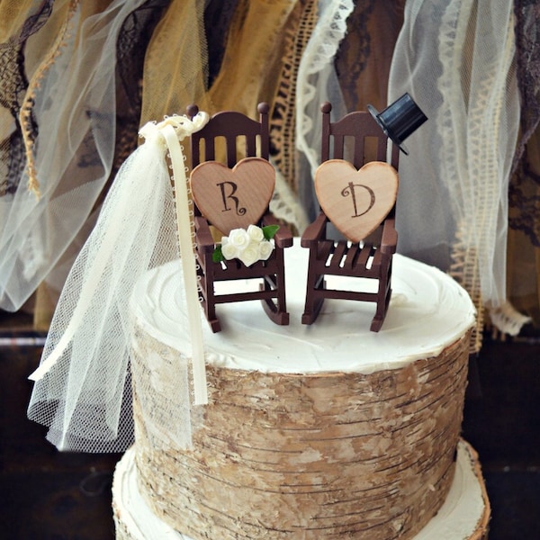 Rocking Chair Cake Topper - Etsy