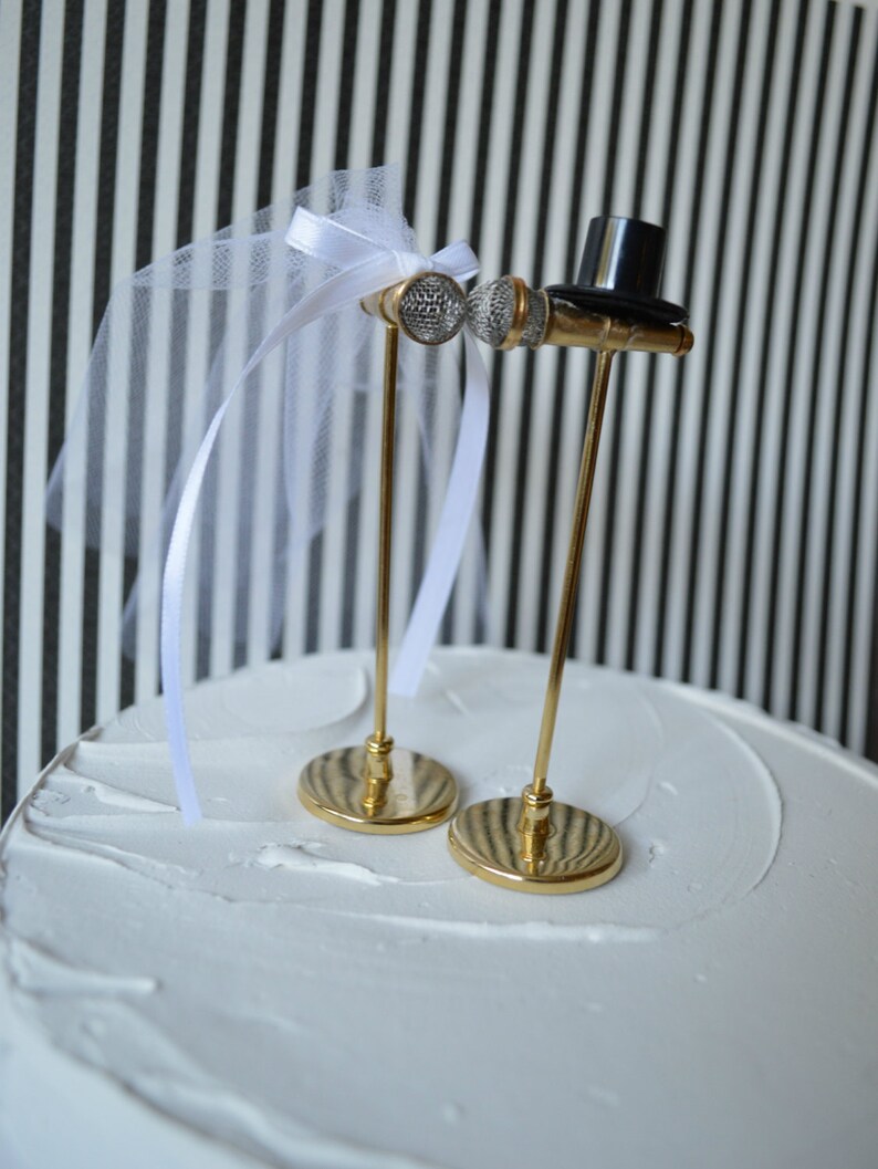 Wedding-karaoke-singer-cake | Etsy