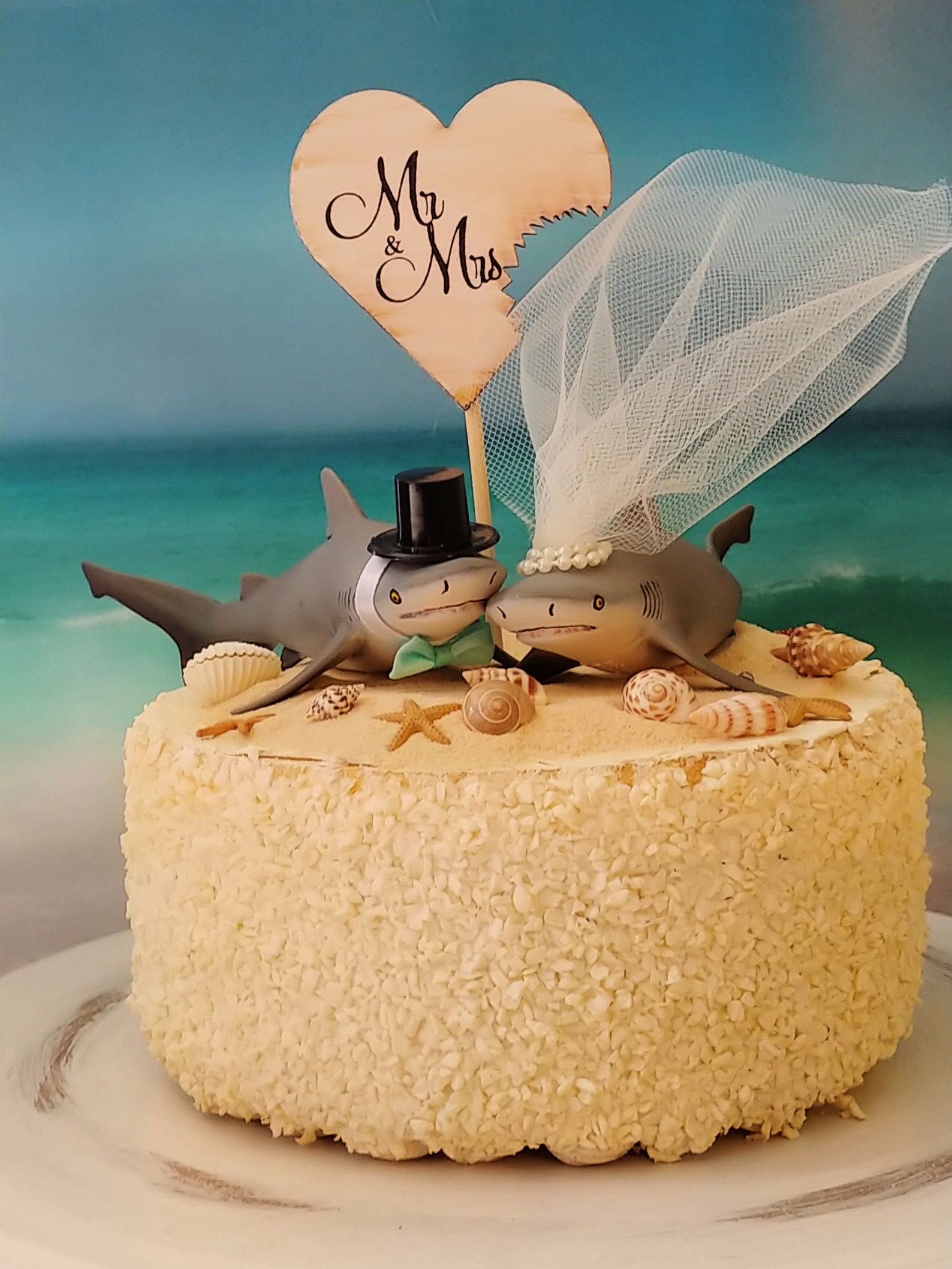 Bull Shark-wedding-cake - Etsy
