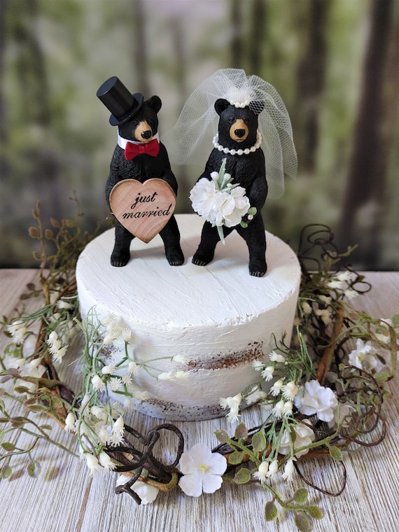 Animal Wedding Cake Toppers
