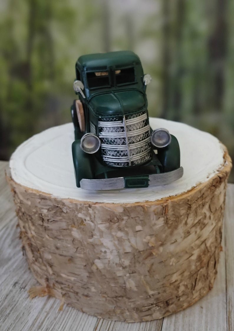Pickup truck wedding cake topper old fashioned truck vintage | Etsy