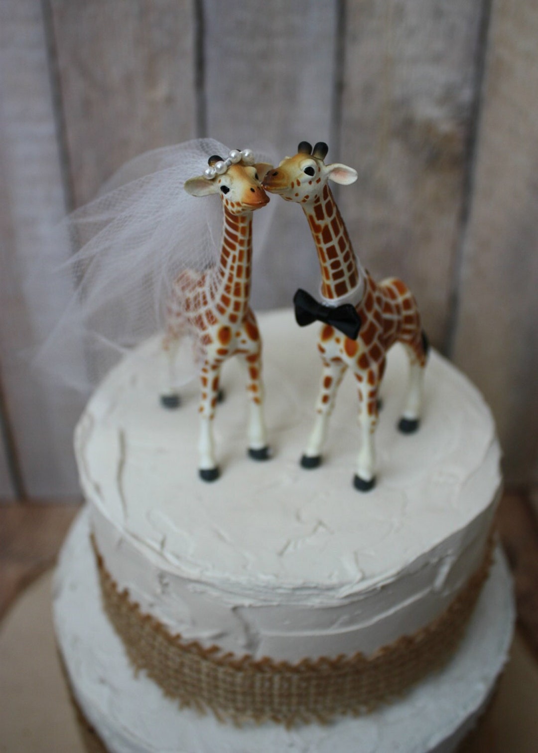 Giraffe Wedding Cake Topper-animal-wedding Cake Topper-giraffe-wedding ...