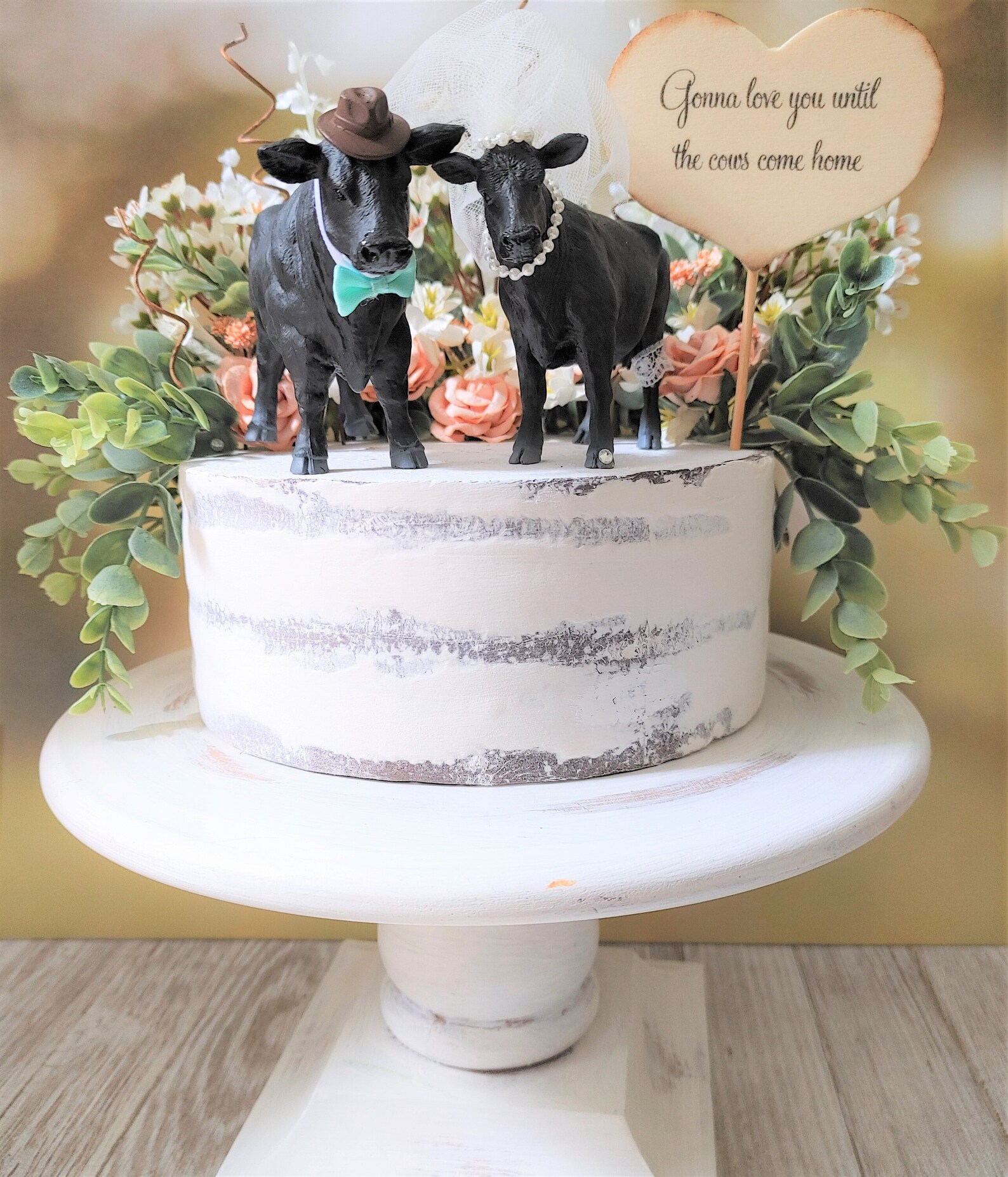Western Barn Wedding Farm Themed Cow Bull Black Angus Animal | Etsy