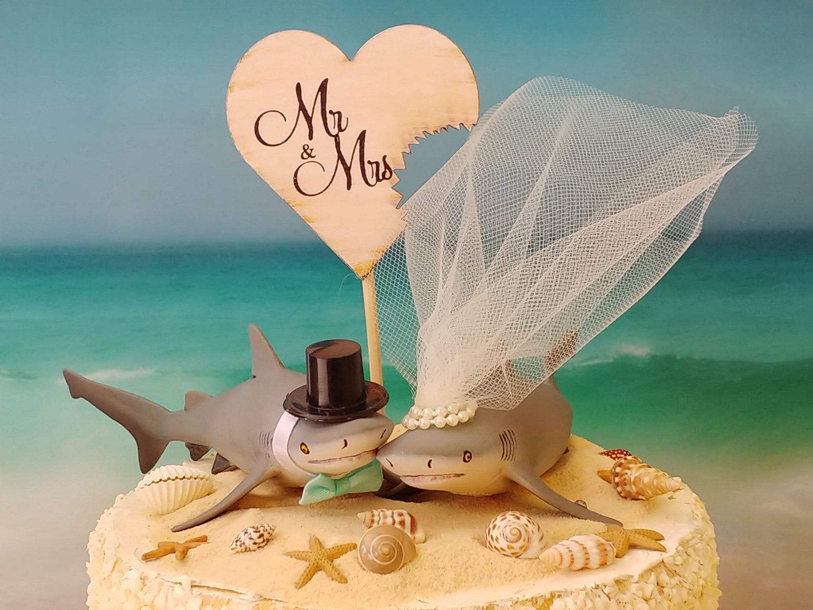 Bull Shark-wedding-cake | Etsy