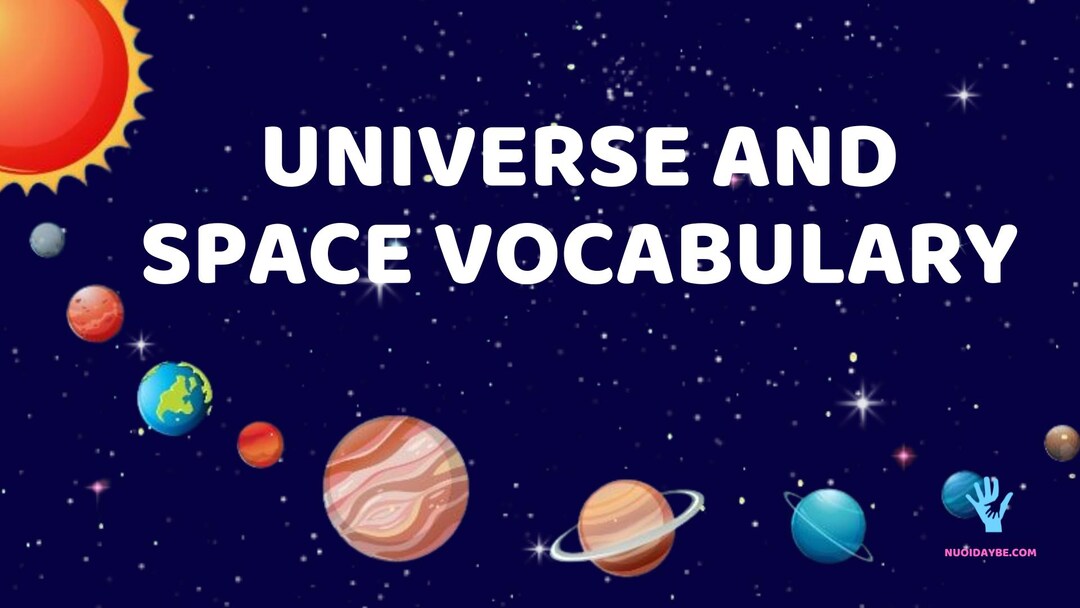 Universe & Space Vocabulary | Kids English Learning PDF | Printable - Etsy