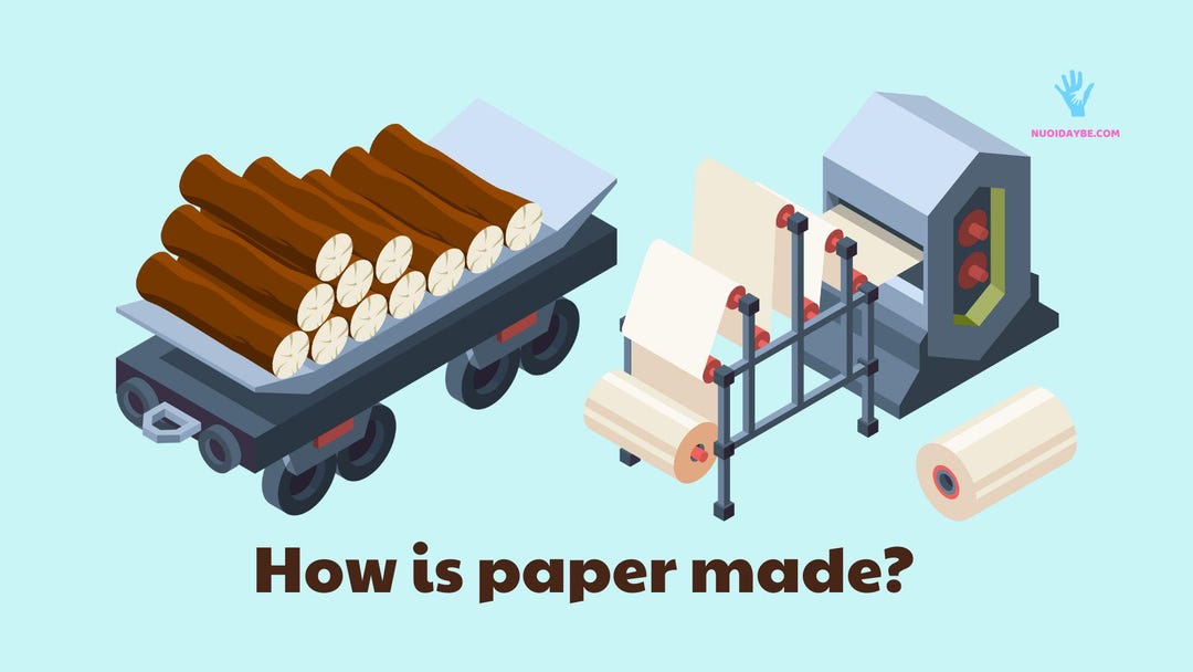How is Paper Made? | Kids Science PDF | Printable STEM Book - Etsy