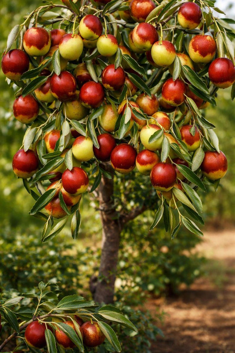 10 Jujube Fruit Tree Seeds: Red Chinese Date Fast Growing Tree - Etsy
