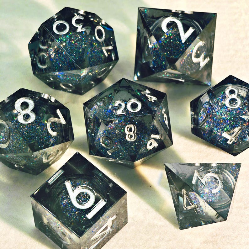 Galaxy Liquid Core Dnd Dice Set, Role Playing Games, Full Dungeons and ...