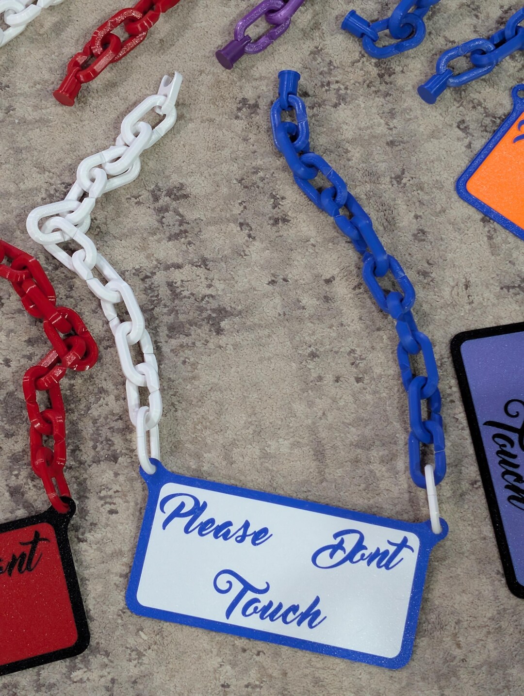 Custom Show Truck Door Chains & Signs (sold as a Pair) - Etsy